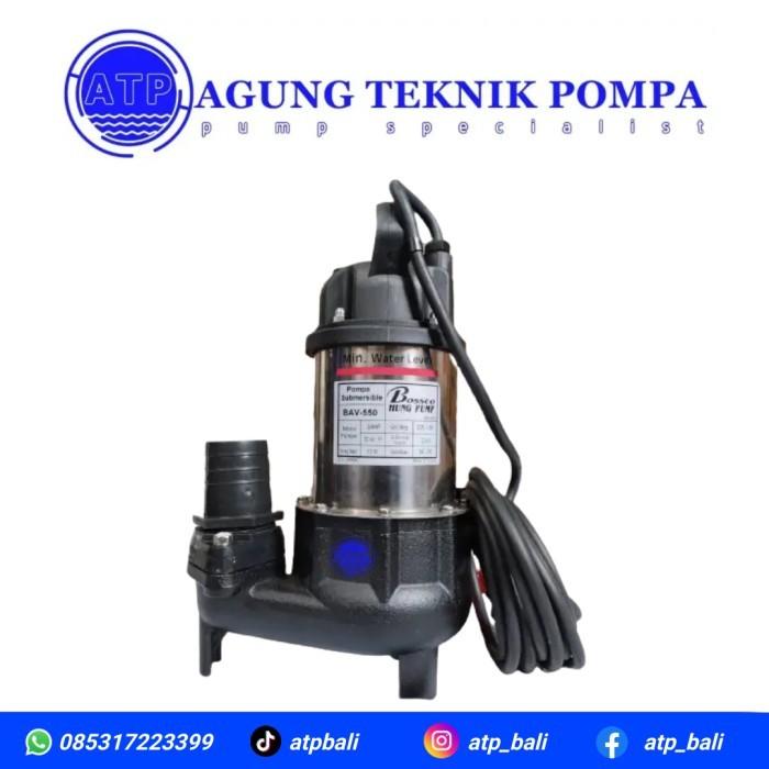 Jual Pompa Submersible Air Kotor Bossco BAV-550 Manual - Kota Denpasar ...
