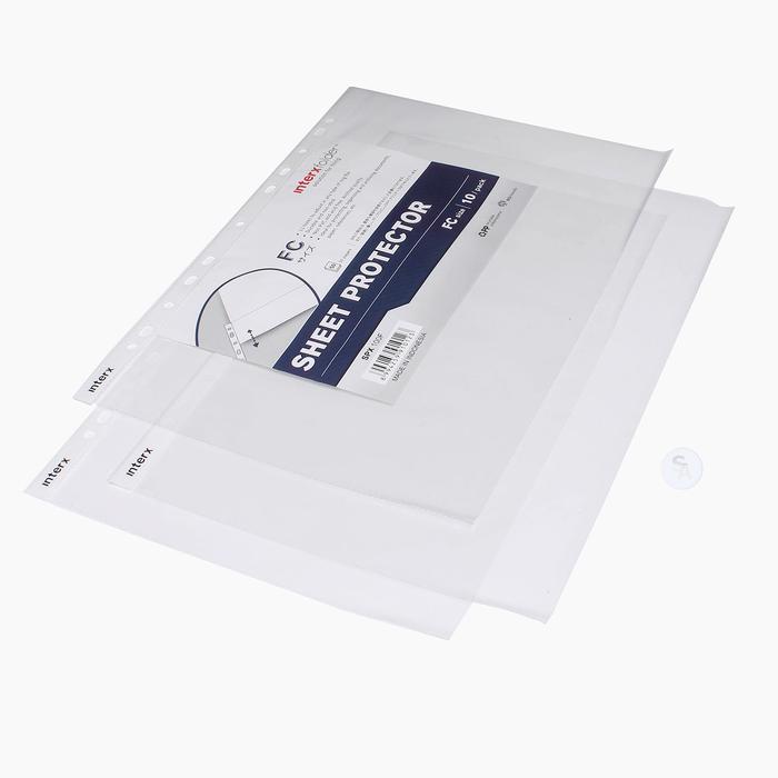 Jual INTER X Folder - Sheet Protector PP Pockets F4 - Pack - Jakarta Utara - Sarana ATK | Tokopedia
