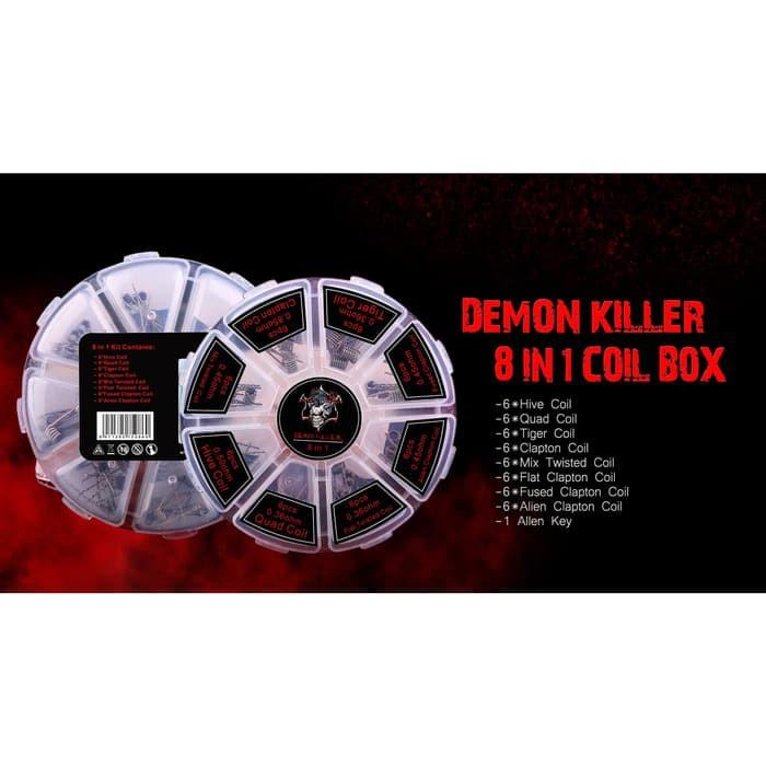 Jual Kawat coil wire 8 in 1 Demon Killer Prebuilt Coil Alien Clapton ...