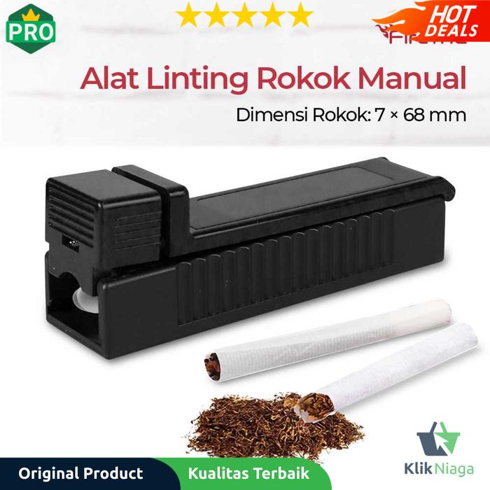 Jual Alat Linting Rokok Manual Filter Tobacco Roller 7mm x 68mm ...