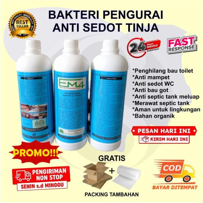 Jual Cairan Penghancur Tinja Septic Tank / EM4 Biru Bakteri Pengurai ...