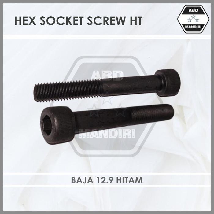 Jual Baja Hitam 12.9 Baut L M16 X 70 ( Hex Socket Screw ) M16x70 HT - Kota Tangerang - ABD ...