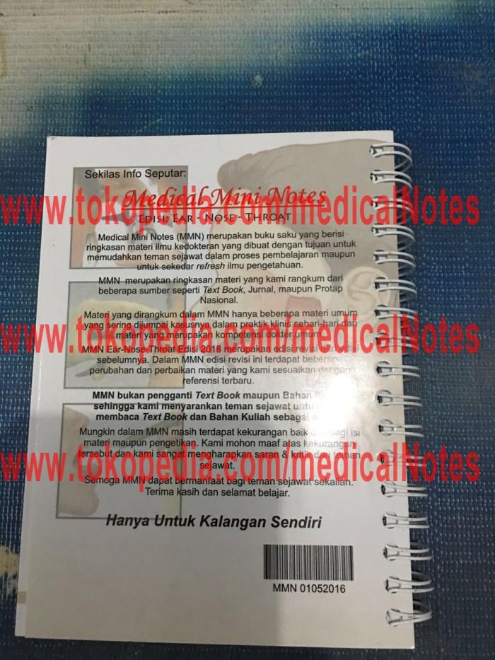 Jual Buku Saku Kedokteran Medical Mini Notes Tht Ear Nose Throat Di ...
