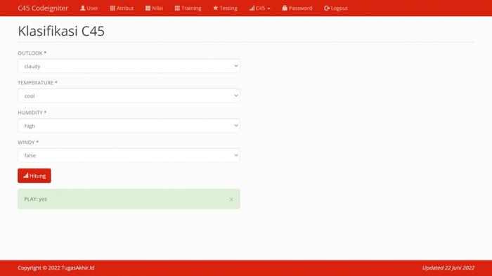 Jual Source Code Data Mining Klasifikasi Algoritma C45 CodeIgniter ... Jual Source Code Data Mining Klasifikasi Algoritma C45 CodeIgniter ...