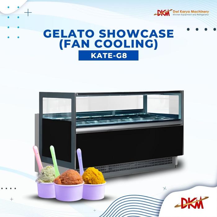 Jual GETRA GELATO SHOWCASE (FAN COOLING) 16 PAN / KATE-G8 - Kota ...