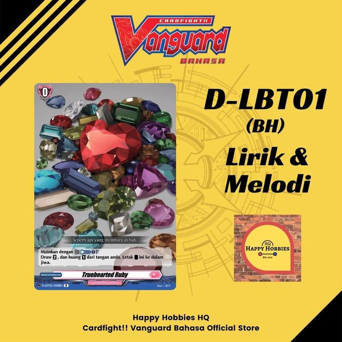 Jual Vanguard D-LBT01/096BH Truehearted Ruby R - Kota Surabaya - Happy Hobbies HQ SUB | Tokopedia