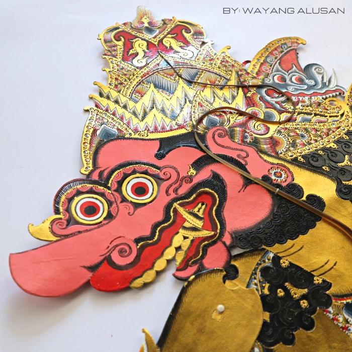 Jual Wayang kulit buto raton alusan kulit kerbau ukuran standar dalang ...