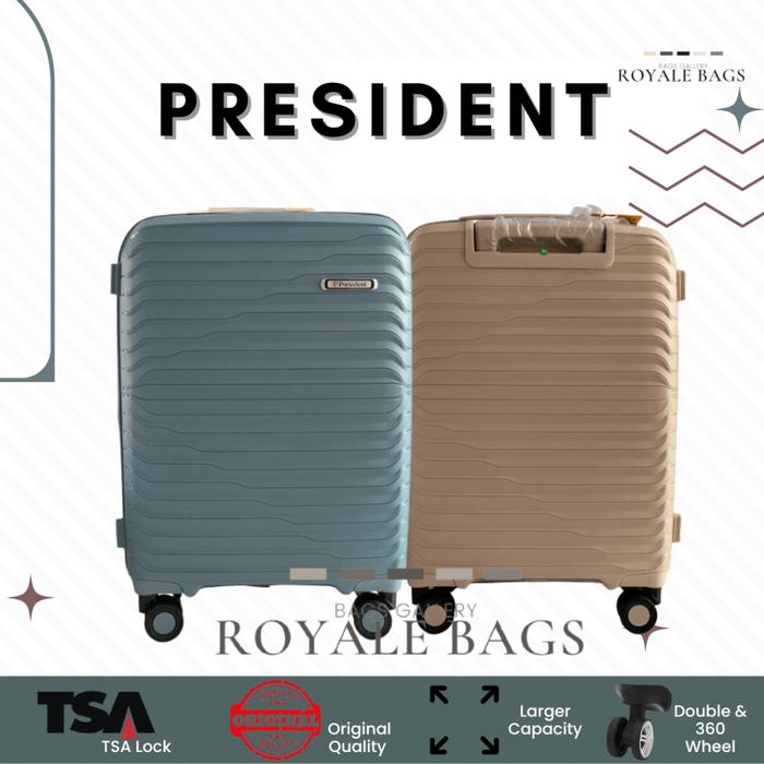 Jual President Series Tas Koper 20 inch Original Koper 24 inch Fiber ...