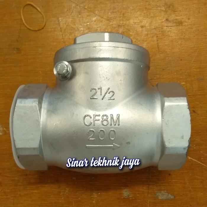 Jual CHECK VALVE SUS 316 UK 2-1/2 INCH - Jakarta Barat - teknik abadi ...