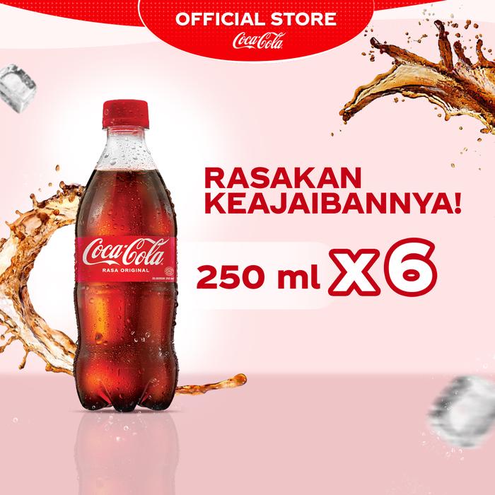 Promo Coca-Cola Original - Minuman Soda Rasa Kola - Botol 250ml - x6 Pcs - Kota Depok - Coca ...