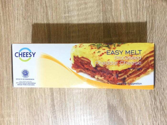 Jual Cheesy Easy Melt Cheddar Cheese 500Gr - Jakarta Pusat - Sherina ...