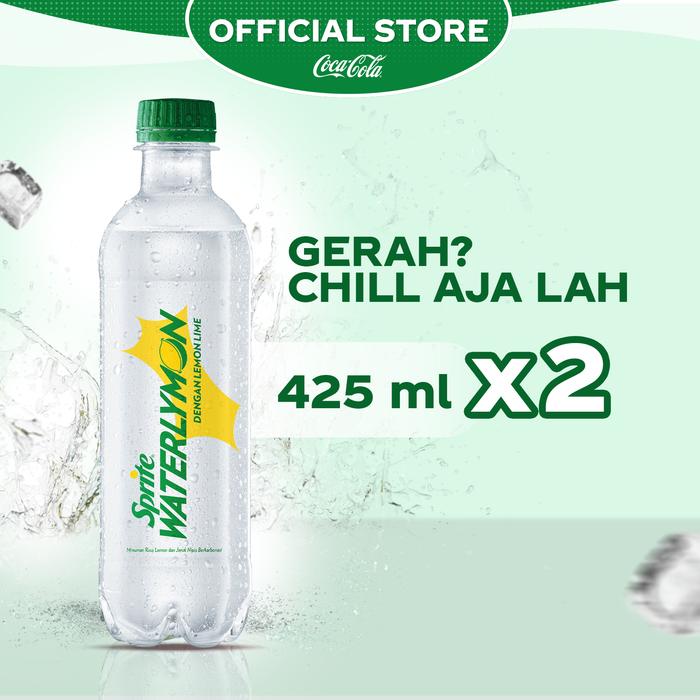 Promo Sprite Waterlymon Minuman Soda - Botol 425ml - x2 Pcs - Kota ...