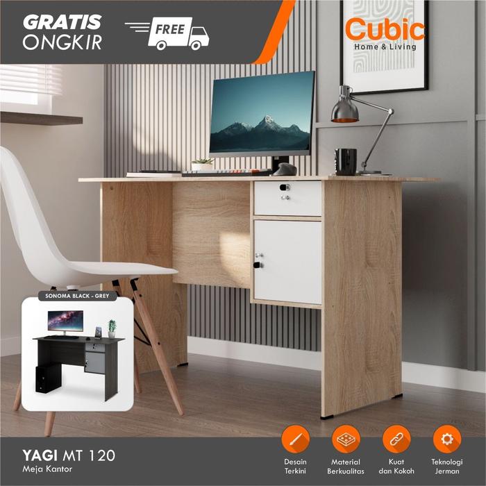 Jual Cubic Meja Kantor Minimalis / Meja Kerja / Meja Belajar / YAGI MT 120 - Kota Surabaya ...