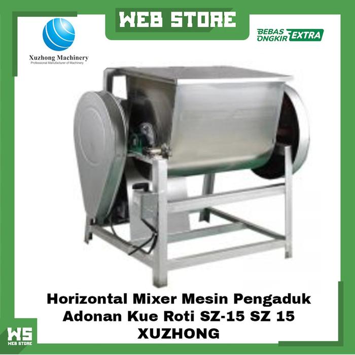 Jual Horizontal Mixer Mesin Pengaduk Adonan Kue Roti SZ-15 SZ 15 ...