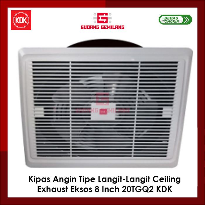 Jual Kipas Angin Tipe Langit-Langit Ceiling Exhaust Eksos 8 Inch 20TGQ2 ...