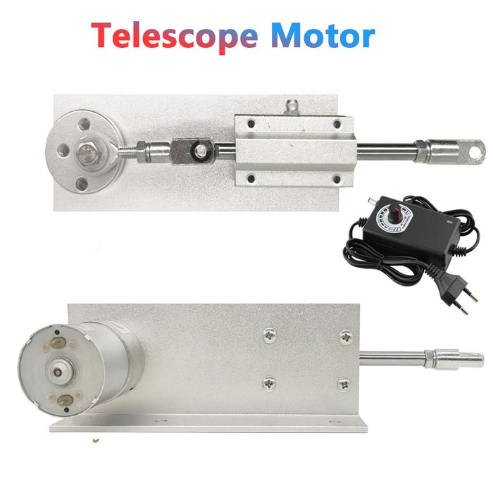 Jual DC 12V Telescope Motor DIY Design Reciprocating Linear Actuator ...
