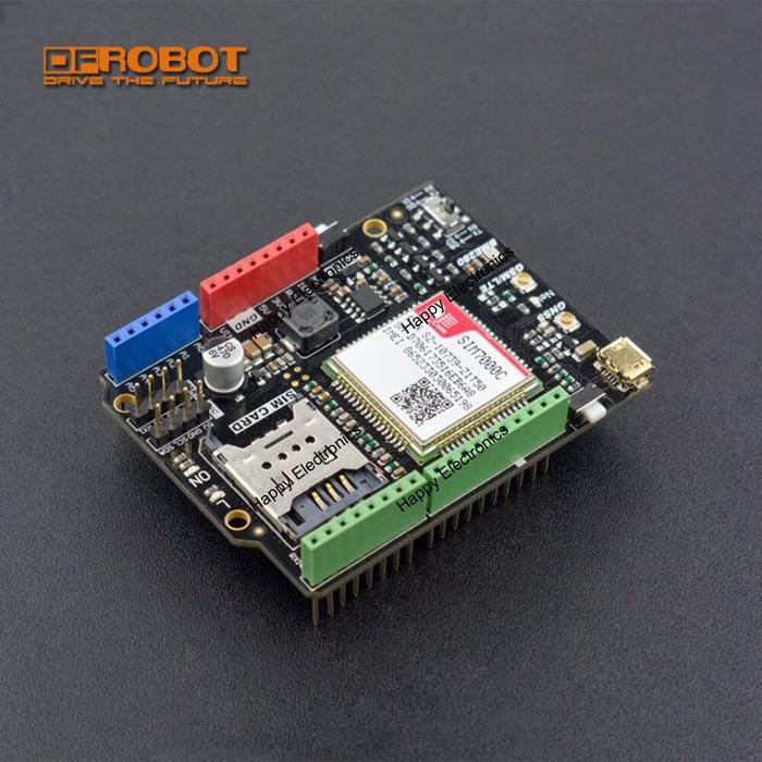 Jual DFRobot SIM7000C for Arduino NB-IoT LTE GPRS GPS Expansion Shield ...