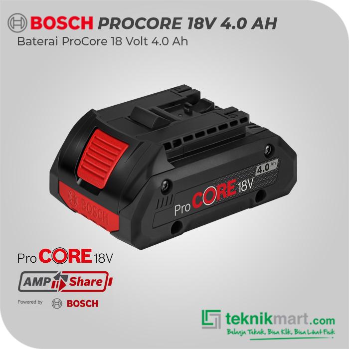 Promo Bosch Battery ProCore Lithium-Ion / Baterai ProCore 18Volt 4.0Ah GBA Cicil 0% 3x - Jakarta ...