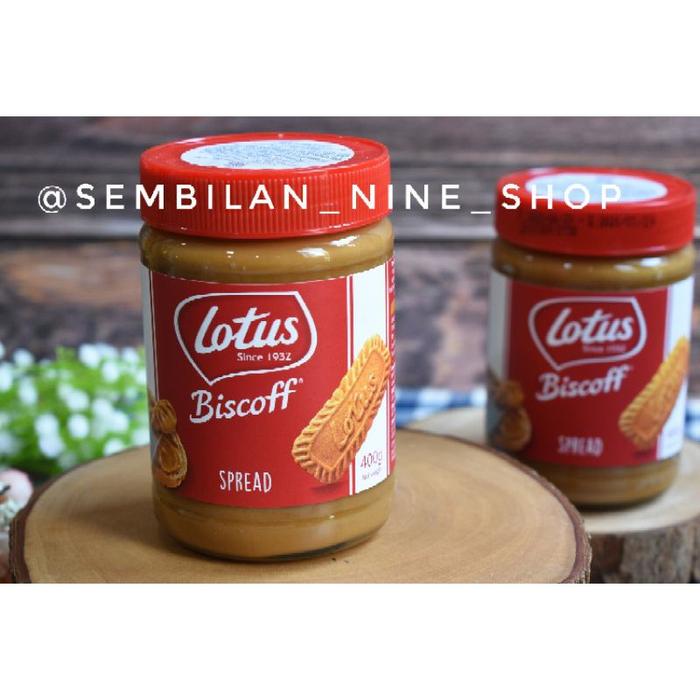 Jual LOTUS Biscoff SPREAD 400 Gram Selai Olesan Biscuit Biskuit Lotus ...