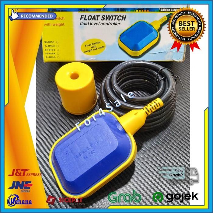 Jual FLOAT SWITCH 5 Meter / Fluid Level Otomatic / Level Sensor Cable ...