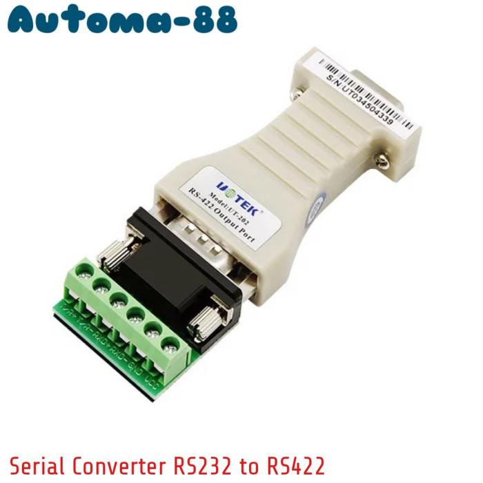 Jual RS232 to RS422 Converter RS-232 ke RS-422 Serial Adapter extender ...