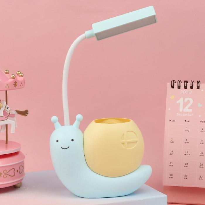 Jual Kartun Bentuk Siput USB Charging Table Lamb Siswa Membaca Tidur ...