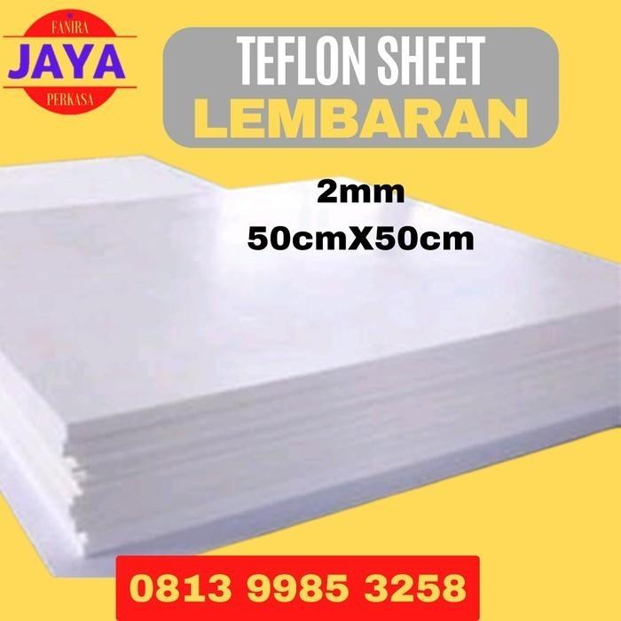 Jual Teflon Sheet putih tebal 2mm ukuran 50x50cm - FJP - Jakarta Barat - CV. Fanira Jaya Perkasa ...