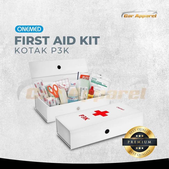 Jual (b) Kotak P3K Putih First Aid Kit / Kotak P3K Mobil Rumah ...