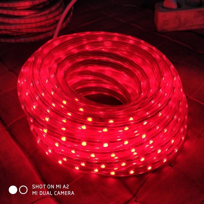 Jual Lampu Led strip Led Lis Plafon 20 meter Siap pakai lampu selang ...