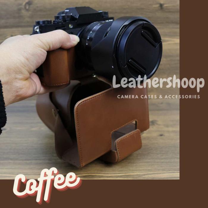 Jual Full Leather Cover Fujifilm Xt5 Case Fuji X-t5 Coverage Di Seller ...
