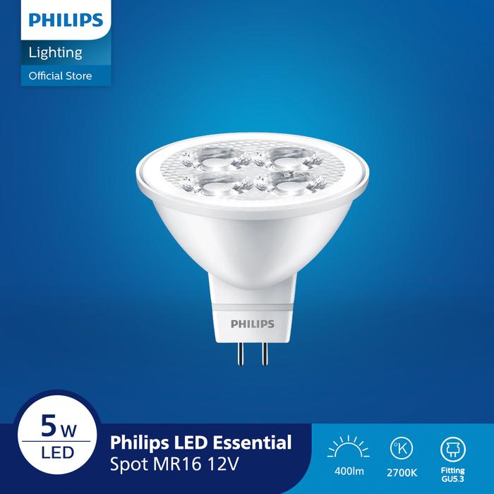Promo Philips Lampu Spotlight ESSENTIAL MR16 LED 5W 24D Kuning - Jakarta Utara - Philips ...