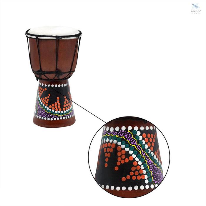 Jual Alat Musik Perkusi Drum Tangan Djembe Bongo Afrika Bahan Kayu ...
