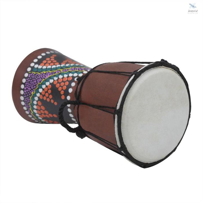 Jual Alat Musik Perkusi Drum Tangan Djembe Bongo Afrika Bahan Kayu ...