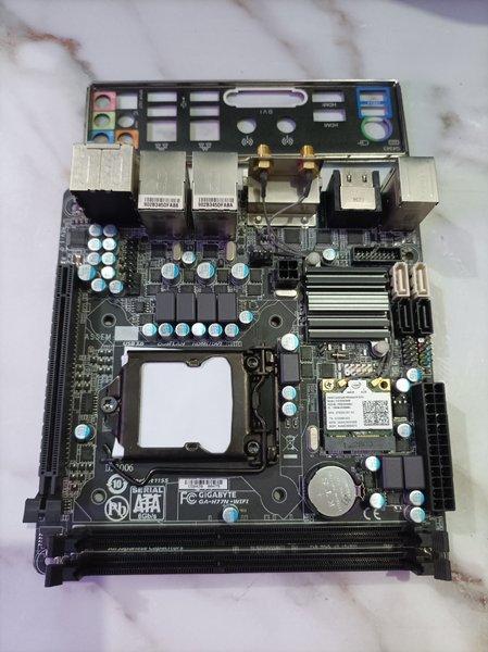 Jual Motherboard PC Mini itx Gigabyte H77N WIFI Socket 1155 Ada Hdmi ...