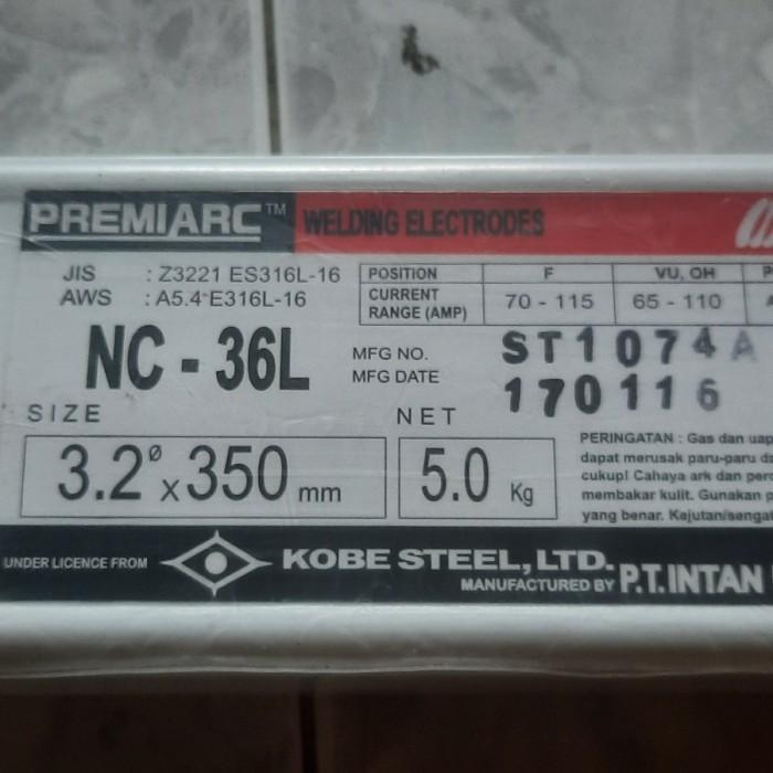 Jual KAWAT LAS STAINLESS NC-316L KOBE STEEL PREMIARC 3.2MM - Kota Depok - Sinar utama tekhnik ...
