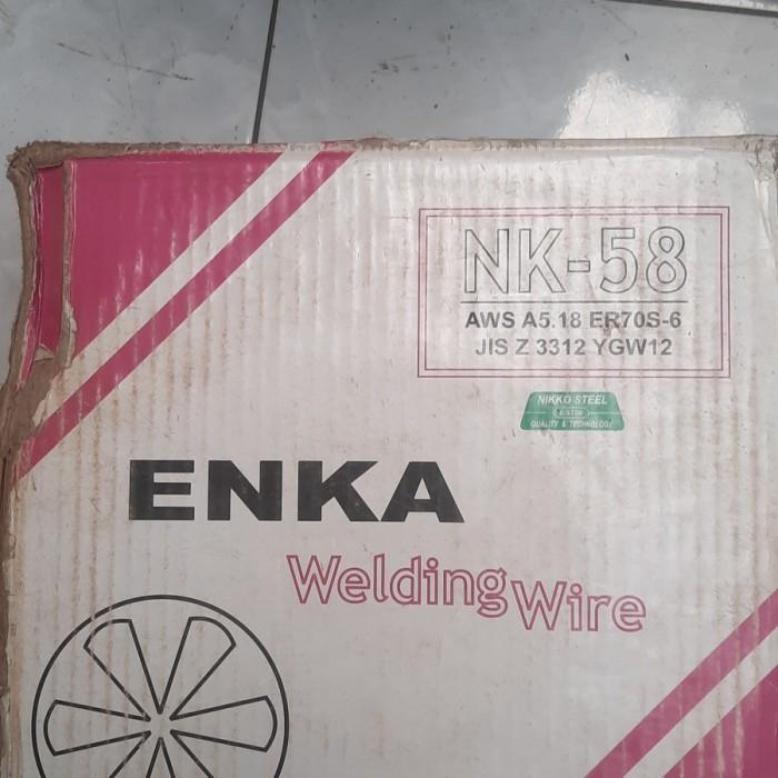 Jual KAWAT LAS CO2 ENKA NK-58 MIG WIRE 1.0MM 15KG - Kota Depok - Sinar utama tekhnik | Tokopedia