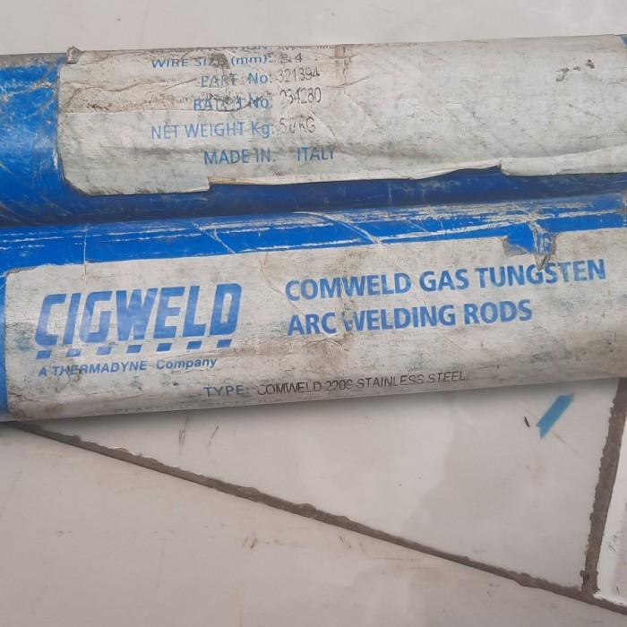 Jual KAWAT LAS CIGWELD TYPE: COMWELD-2209 / 2.4MM STAINLESS STEEL ...