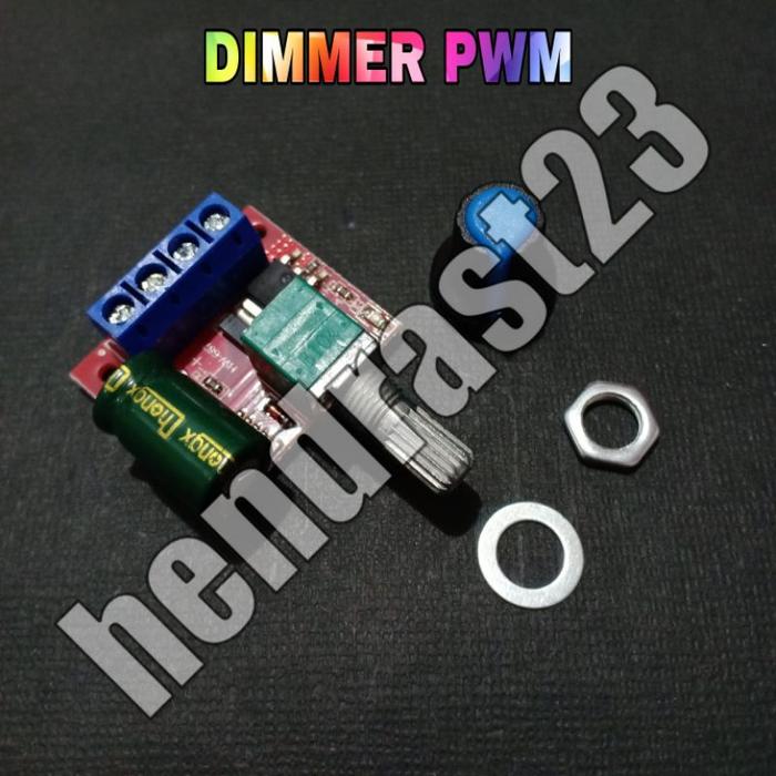 Jual DIMMER KIPAS PWM / DIMMER LED / PWM / DIMMER 12V / DIMMER DC MOTOR ...