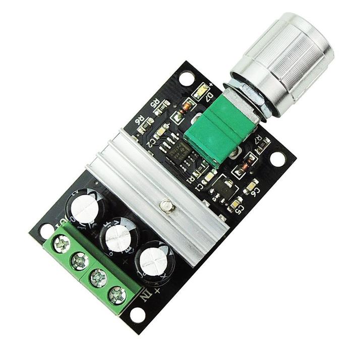 Jual Dimmer DC PWM Variable Regulator LED Motor Speed Controller 6-28v ...