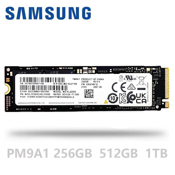 Jual Samsung Pm9A1 Ssd M.2 256Gb 512Gb 1Tb 2Tb Nvme Pcie 4.0X4 Internal ...
