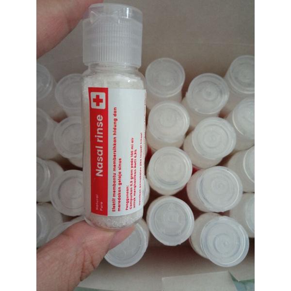 Jual GARAM BOTOL nacl serbuk nacl sachet bubuk nacl seasalt nasal rinse ...