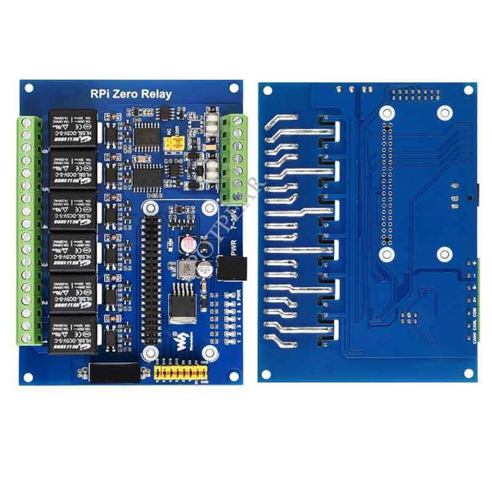 Jual Raspberry Pi Industrial Modbus Rs485 Can 6-Way Modul Relay ...