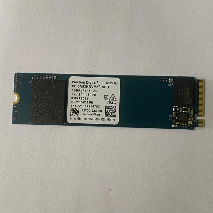 Jual Wd 1Tb 512Gb Ssd Pc Sn530 Sdbpnpz 1T00 M.2 2280 Nvme Pcie Gen3 X4 - Jakarta Barat - Toko ...