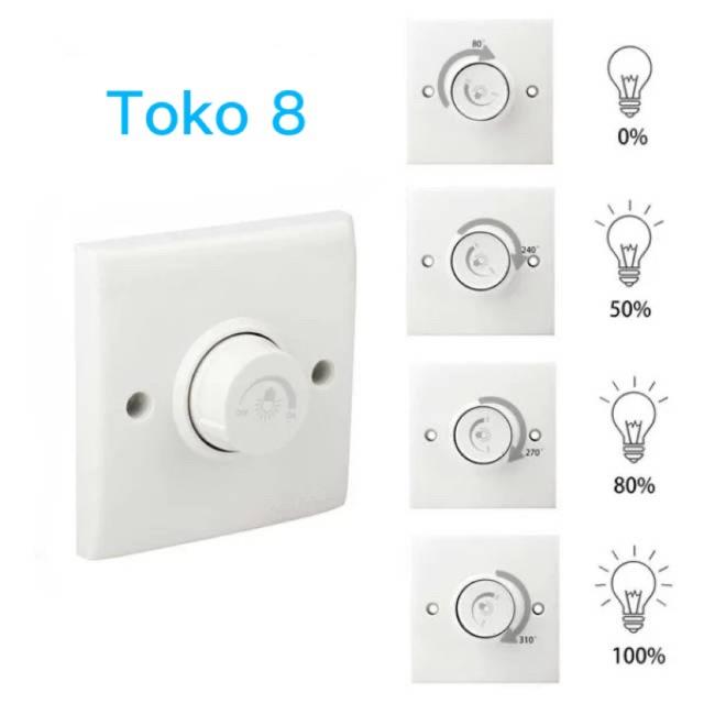 Jual dimmer lampu/ switch peredup cahaya lampu/ 220v - Jakarta Pusat ...