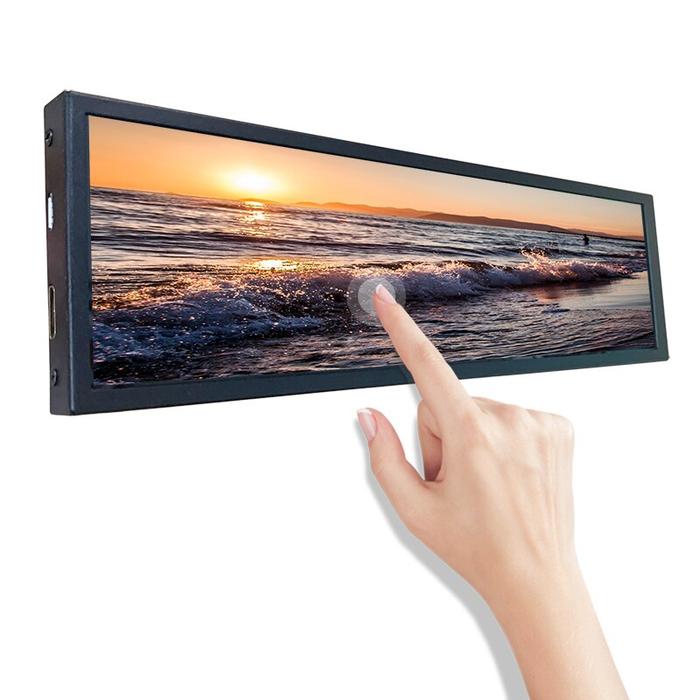 Jual Layar Display Lcd Bar Peregangan Monitor Ultra Lebar 8.8 Inci ...