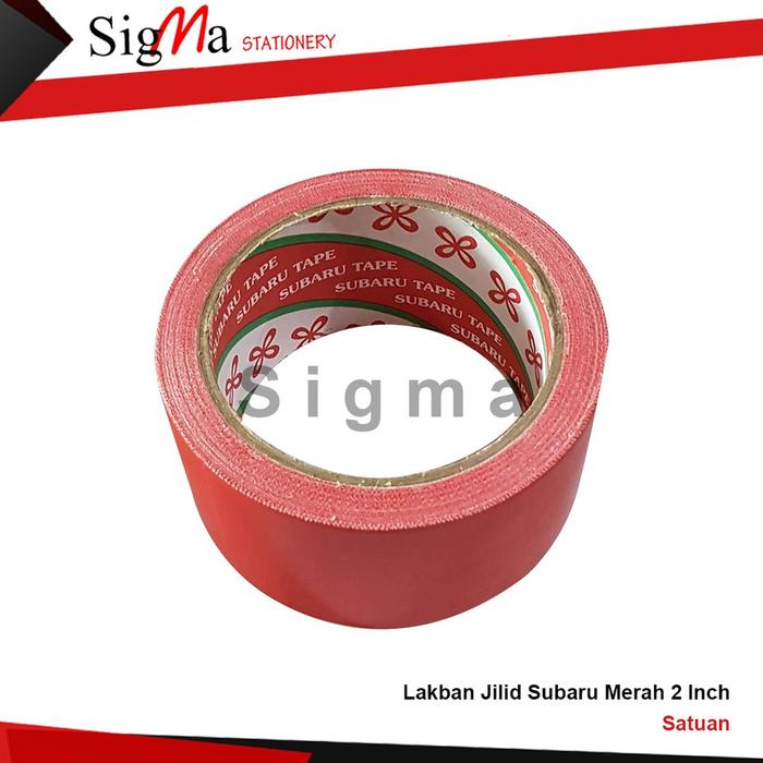 Promo Lakban Kain atau Lakban Jilid Subaru MERAH 2 INC - Jakarta Utara ...