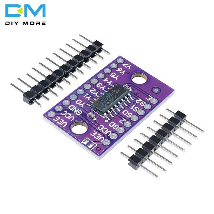 Jual ready 74hc4051 Papan Modul Demultiplexer Analog Multiplexer 8 Saluran - Jakarta Selatan ...