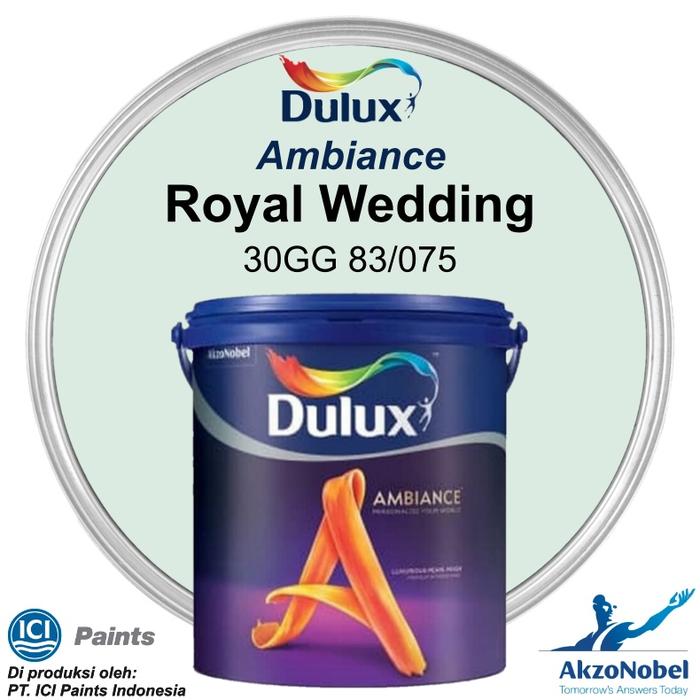 Dulux Royal Wedding Bright And Positive" True Joy Named Dulux Colour