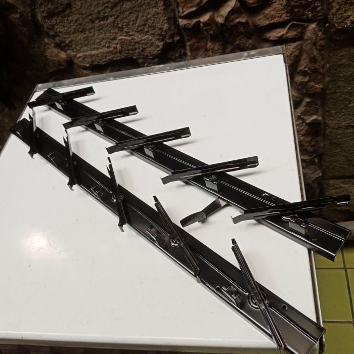 Jual rangka kaca nako 5 daun rangka jendela besi nako kuat - Kota ...