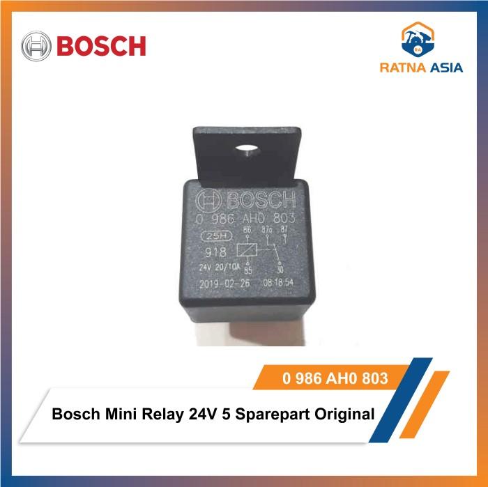 Promo Bosch Mini Relay 24V 5 Kaki 20/10A PN 0986AH0803 Sparepart ...